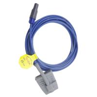 China reusable spo2 sensor for Contec patient monitor Adult pediatric finger clip 3ft DB 7pin spo2 sensor cable for sale