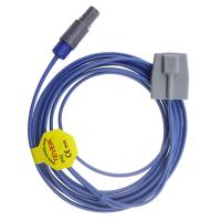 China reusable spo2 sensor for Contec patient monitor Adult pediatric finger clip 3ft DB 7pin spo2 sensor cable for sale