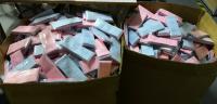 China M2208A Disposable CTG belt with buttonhole for fetal monitor pink for sale