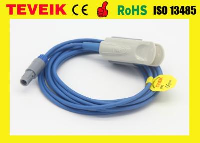 China Professional MD300 TPU Adult Finger Clip Reusable Spo2 Sensor With Redel 6 Pin for sale