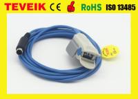China DIN 7pin Reusable Spo2 Sensor , Adult Finger Clip Schiller Spo2 Sensor for sale