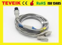 China Reusable Medical Mindray Round 6 pin 5 leadwire ECG Cable Comptible With PM9000 Patient Monitor for sale