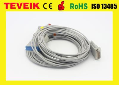 China Schiller EKG Cable for : Autoruler, Autoscript 6/12 Cardiette, EK 3003 / 3012 Ergoline for sale