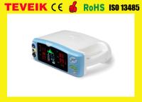 China Blue Hand Held Pulse Oximeter Adult Finger Clip End 1 Year Warranty for sale