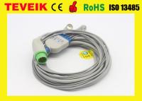 China Medical Manufacturer Reusable Biolight 5leads Round 12pin ECG Cable For A8/A6 Patient Monitor for sale
