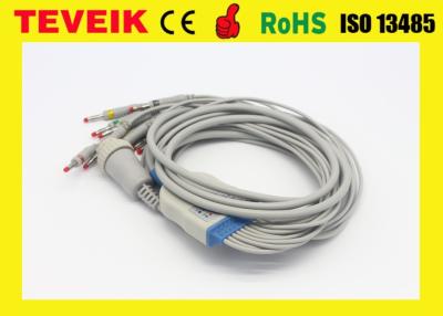 China Kenz EKG Cable for Kenz: 103,106 Cardioline/remco: delta 1,3,30,60 delta 1 plus for sale