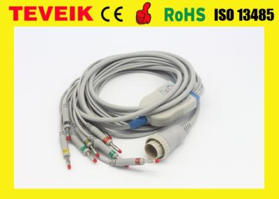 China Kenz IEC EKG Cable For delta 3 plus, delta 60 plus Round 16 pin for sale