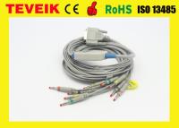 China Nihon Kohden EKG Cable for Cardiofax 6151/6353 EKG-8270/8350 8370/8420/8423/8450 for sale