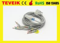 China Nihon Kohden DB 15PIN EKG cable for ECG-9130P ECG-9620P Cardiofax Q ECG-9110K for sale