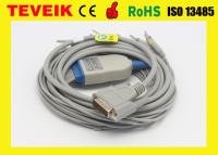 China Nihon Kohden EKG Cable for Cardiofax EKG-8270/8350 6151/6353 Banana 4.0 for sale