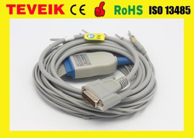 China Nihon Kohden EKG Cable for Cardiofax EKG-8270/8350 8370/8420/8423/8450 8453/8820 for sale