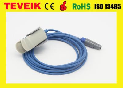 China Adult Soft Tip Redel 6pin Reusable Spo2 Sensor For Edan Patient Monitor for sale