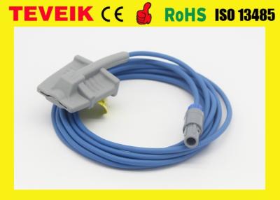 China Reusable adult soft tip redel 5pin SpO2 probe for Contec patient monitor for sale