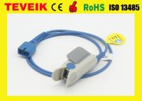 China Factory Low Price of Reusable nell-cor DB 7pin Pediatric Finger Clip Spo2 Sensor ,TPU Material for sale