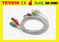 China SPACELABS 700-0007-01 patient monitor ECG Cable 3 leads Clip AHA for sale