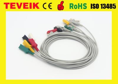China SPACELABS 700-0007-01 patient monitor ECG Cable 3 leads Clip AHA for sale