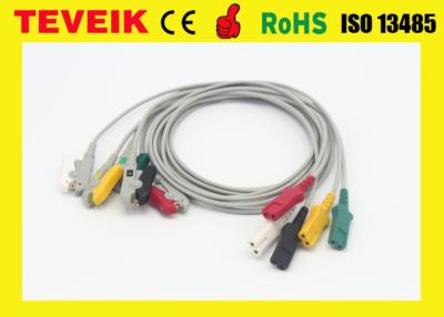 China SPACELABS 700-0006-01 patient monitor ECG Cables 3 leads Clip IEC for sale