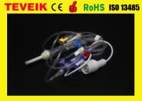 China Disposable Single Channel Kit Abbott 6pin PVC Invasive Blood Pressure IBP Transducer for sale