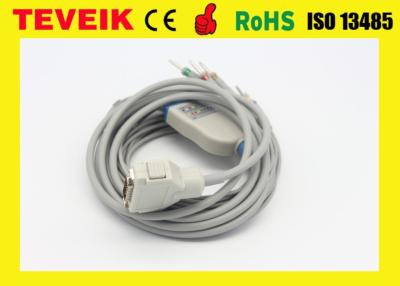 China Fukuda Denshi EKG Cable for Autocardiner, Cardimax FX-2111 FX-3010 FX-4010 FCP-2155 for sale