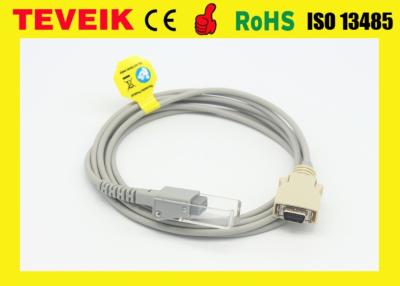 China SpO2 Extension Cable 14 Pin to DB9 For Atom Medical Biomedical OPT30 for sale