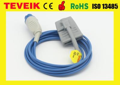 China Adult Soft tip Round 12pin Reusable Spo2 Sensor For Mindray Patient Monitor for sale