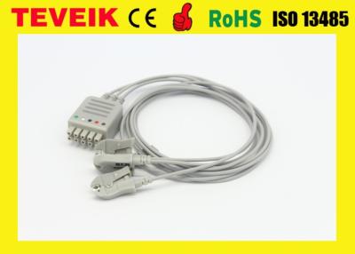 China GE Marquette Patient Monitor ECG Cable 3 leads compatible with Dash 4000 Solar9500 for sale