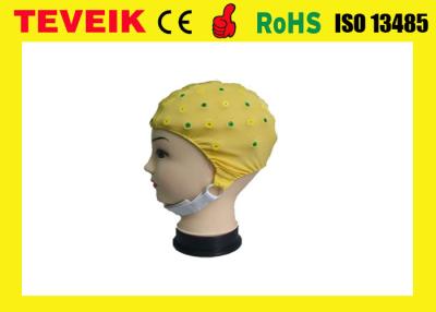 China Physical Therapy 64 Leads EEG Cap , Portable EEG Machine With IS013485 for sale