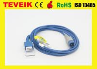 China HP M1943A SpO2 Extension Cable Compatible with MP70,MP80,VM4,VM6,VM8 8 Pin to DB9 Female for sale