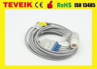 China Medical Reusable Mindray One Piece Round 12pin ECG cable For BeneView T5 Patient Monitor for sale