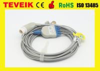 China Teveik Factory Medical Mindray Round 12pin 5 leads ECG Cable Compatible With Beneview T5,T6,T8 for sale