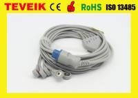 China Medical Datex Cardiocap Round 10pin 5 leadwires ECG Cable For Patient Monitor for sale