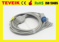 China Medical Datex Cardiocap Round 10pin 5 leadwires ECG Cable For Patient Monitor for sale