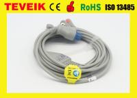 China Medical Datex Cardiocap Round 10pin 5 leadwires ECG Cable For Patient Monitor for sale