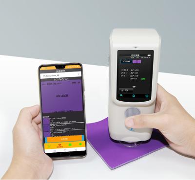 China CR9 Silk Colorimeter Car Paint Intelligent Spectrophotometer Optical Focus for sale