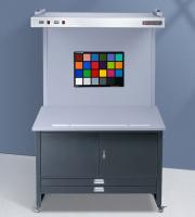 China CC120-E D65 Color Proof Station Light Box With Cupboards And Drawers 135x90cm for sale