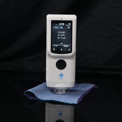 China CR8 Fabric Portable Spectrophotometer Planar Grating Digital Silk Colorimeter for sale