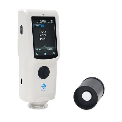 China Silk CR9 Portable Spectrophotometer Digital Color Analysis Meter Fabric Textile Food Laboratory Colorimeter for sale