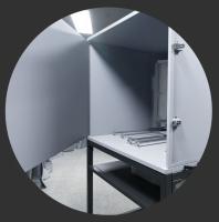 China VC-118-Y Camera Test Light Cabinet With D65 TL84 CWF TL83 D50 A Six Light Sources for sale
