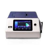 China Liquid Benchtop Grating Spectrophotometer Plastic Enclosure 7 Inches TFT Screen for sale