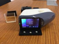 China Silk Paste / Liquid Spectrophotometer , Metal Color Measurement Instruments for sale
