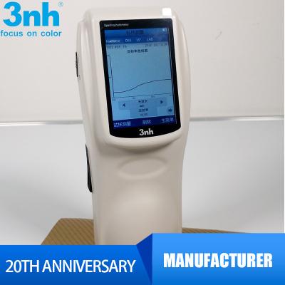 China 400 - 700nm Handheld Color Spectrophotometer High Accuracy Combined LED Sources for sale