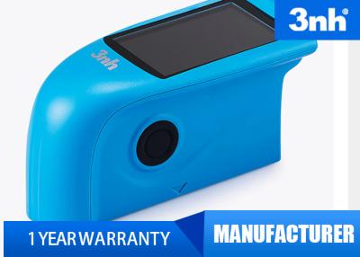 China Blue Color Silk Digital Gloss Meter 60° Angle For Glossiness Measurement for sale