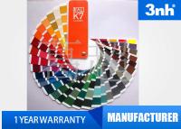 China Professional 210 Colors Ral Color Cards , Paint Shade Card 5 * 15cm Chart Size for sale
