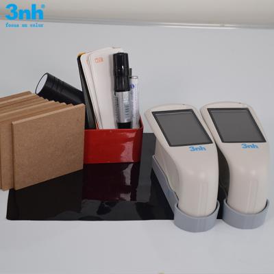 China Silk Micro Tri Gloss Meter NHG268 20/60/85 Degree Touch Screen Glossmeter for sale