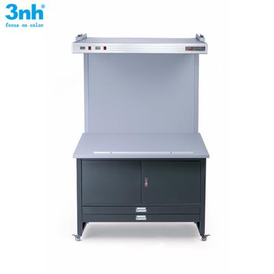 China Silk CC120E Colour Matching Cabinet Color Proof Station Light Table With Light Source for sale