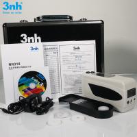 China Portable Colour Difference Meter , NH310 Silk Hunter Lab Colorimeter USB Data Port for sale