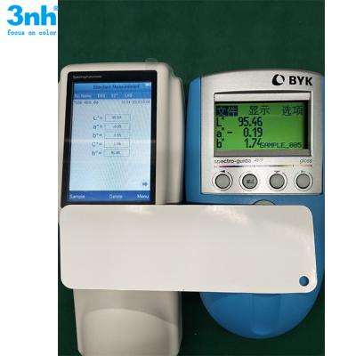 China 45/0 NS800 Portable Color Spectrophotometer 8mm Aperture For Metallic Colors for sale