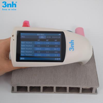 China NHG268 Precise Multi Angle Gloss Meter 20/60/85 Degree For Gloss Measurement for sale