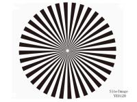 China Reflective / Transmisive Camera Lens Test Chart 16/9 72 Sectors Reflectance YE0161 for sale