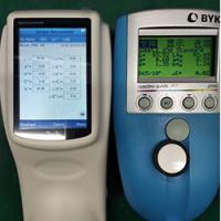 China Portable Silk Spectrophotometer D/8 NS810 Color Testing Instrument With Color Formula for sale